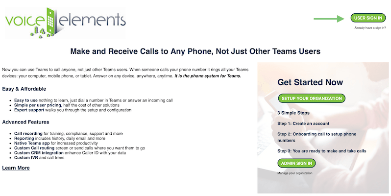 Demo Set Up Instructions | Voice Elements
